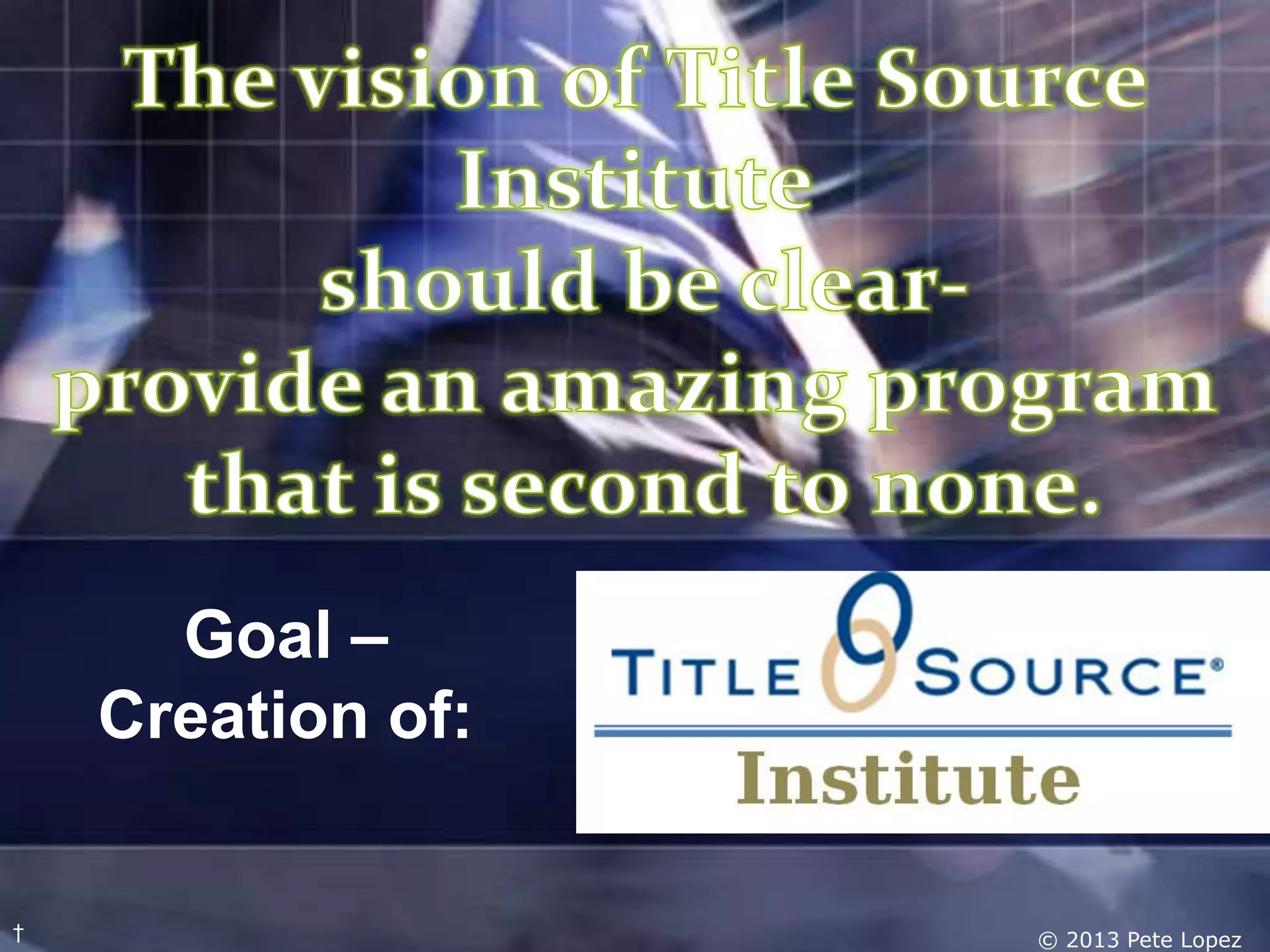 Resume and entry plan for TSI | PPT