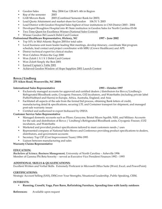 Resume anna childress linked in2014 | PDF | Pharmaceutical Industry | Industries