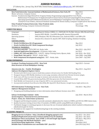 Resume | PDF