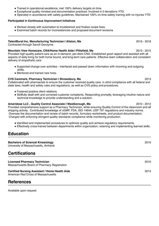 Biotech/Pharma Resume | PDF
