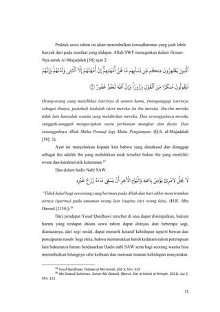 Hukum Bank Asi dan Bank Sperma | PDF