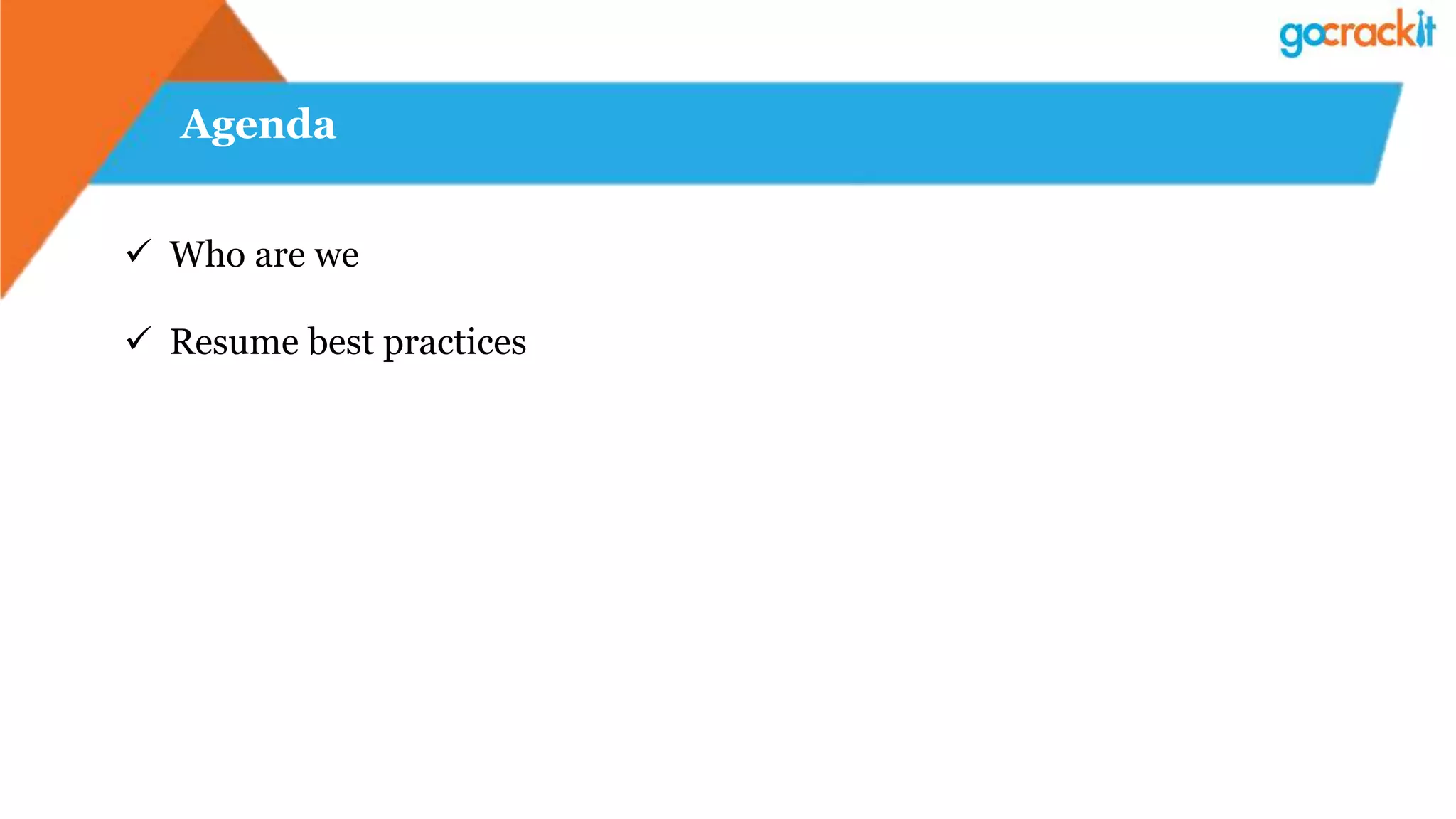 Resume Best Practices | PPT