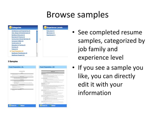 Resume Builder Guide | PPT