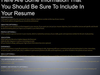 Resume building the sparks foundation | PPT