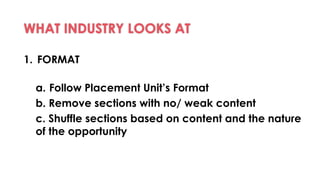 Resume building session | PDF