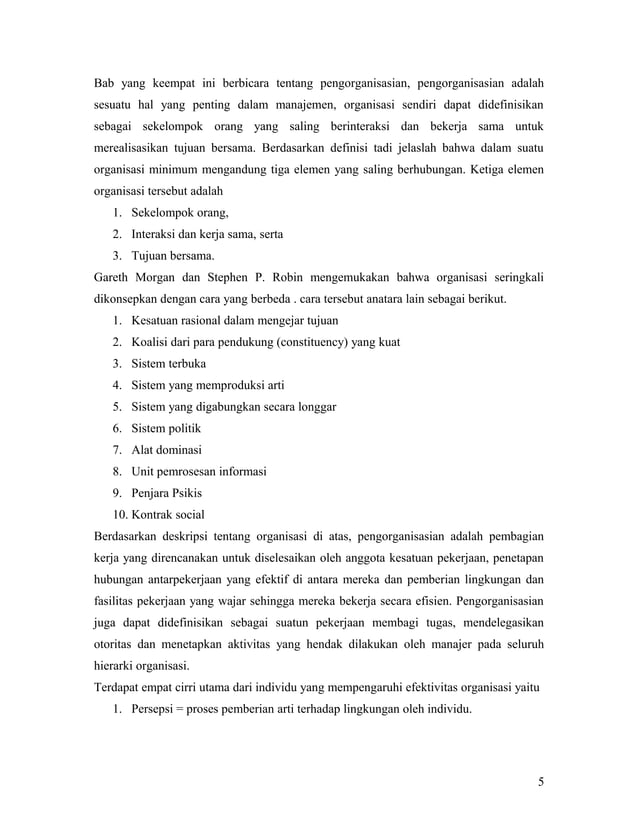 Resume buku pengantar manajemen | DOC