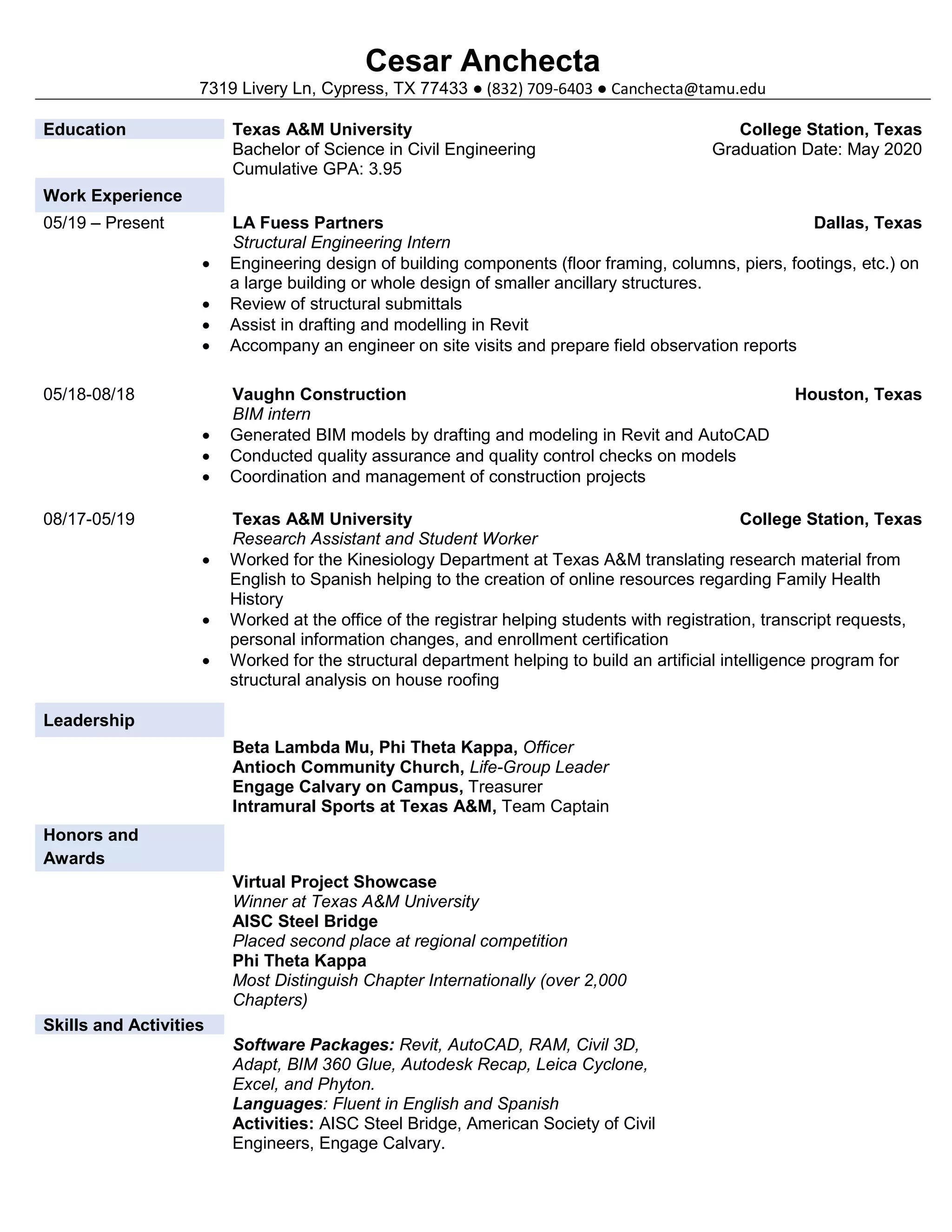 Resume | PDF