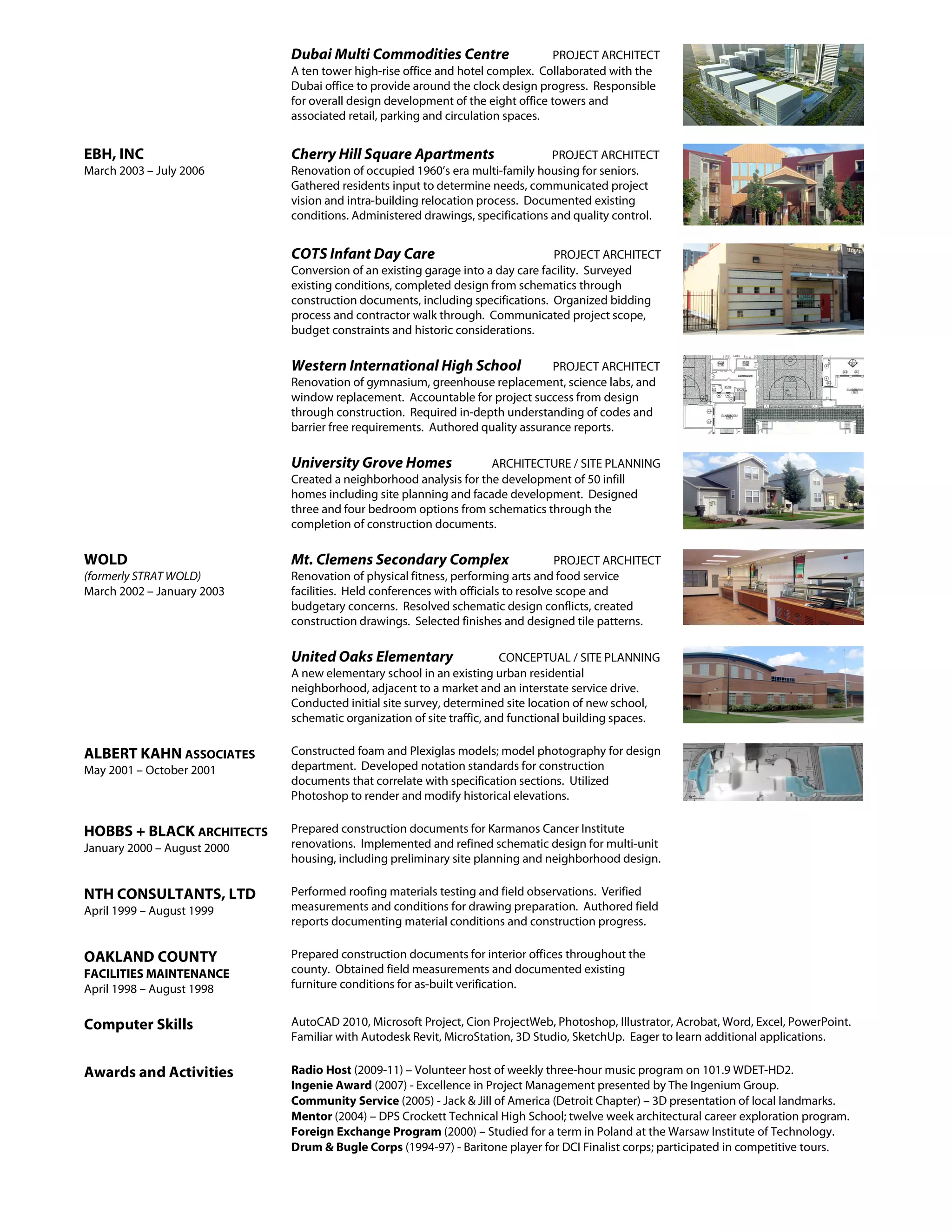 Chris Rohn - Architectural Professional | PDF