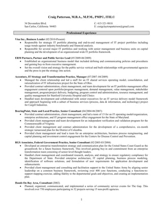 Resume Craig Patterson | PDF
