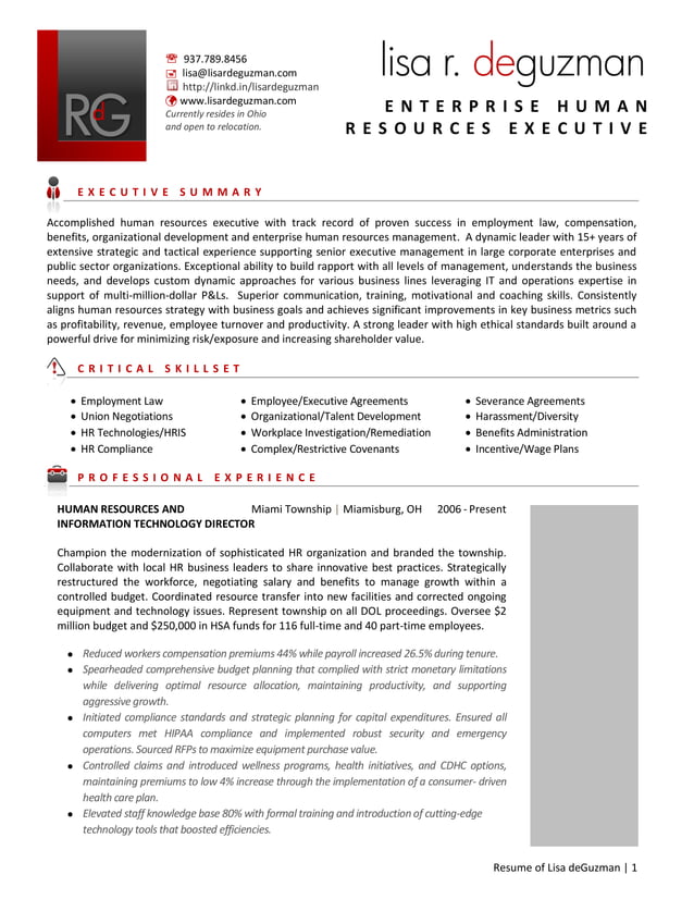Resume Lisa deGuzman | PDF