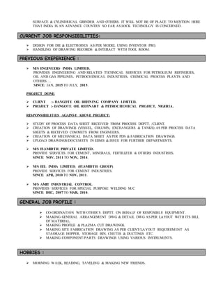 Designer Tool Room | DOCX | Civil Engineering Industry | Industries