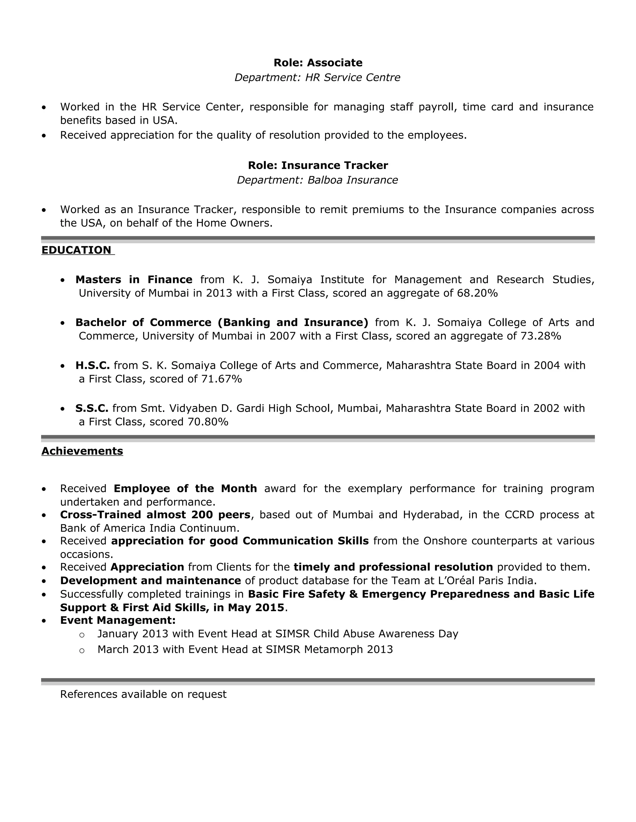 Resume devender ravi anand | DOC