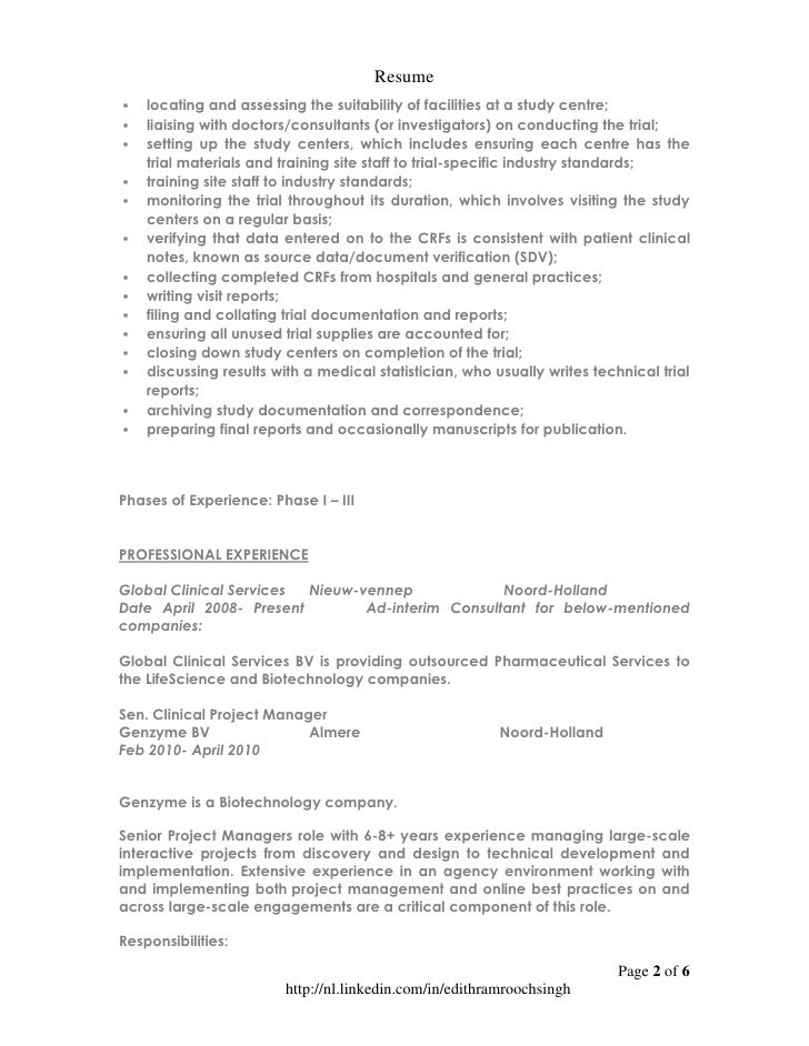 Resume Edith Ramroochsingh