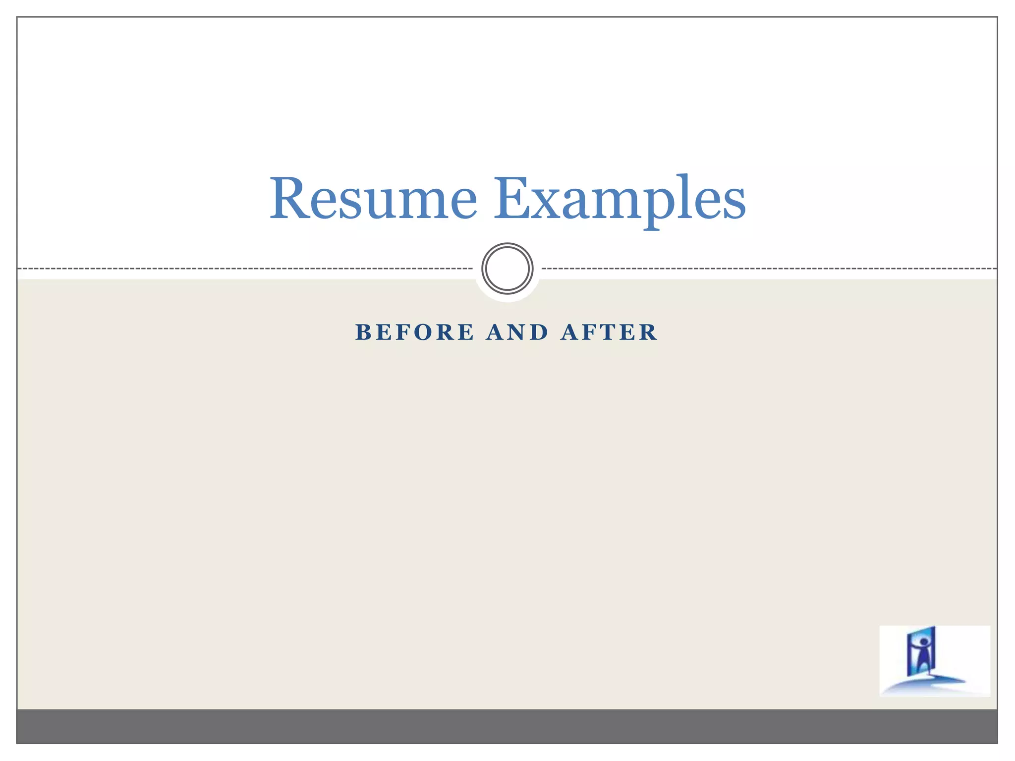 Resume examples | PPTX