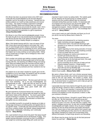 Resume For Eric Brown | PDF