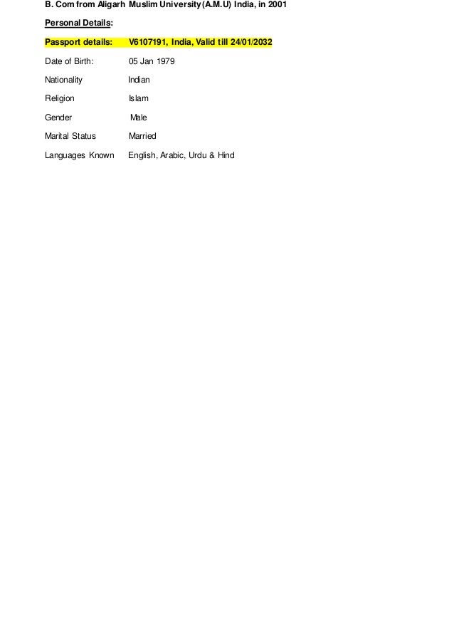 Resume for G.M International Business.docx | Logistics | Business