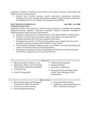 Resume For Phillip Eric Montgomery | DOC | Operating Systems | Computer Software and Applications