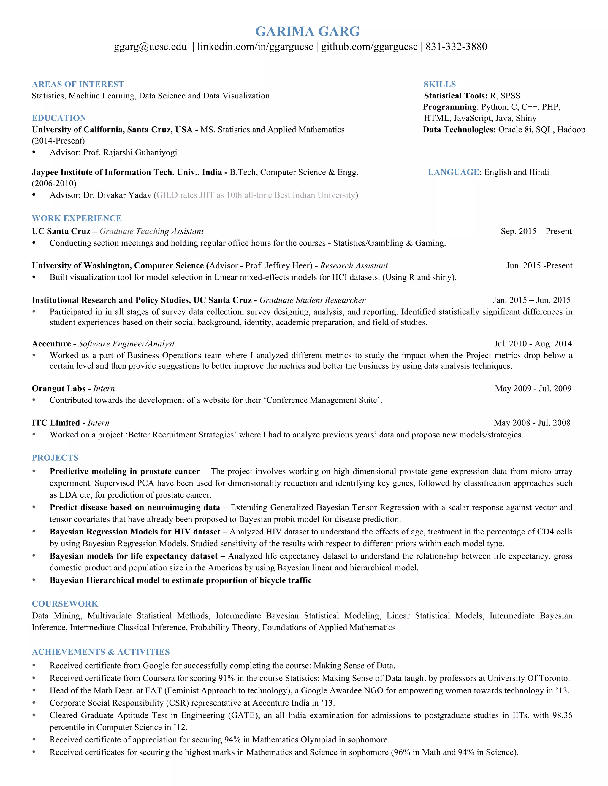 Resume garima garg | PDF