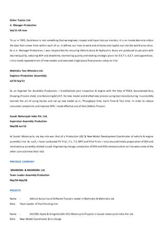 Resume gaurav | DOCX