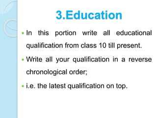 Resume Guidelines | PPTX | Resume Writing and Advice | Job Search