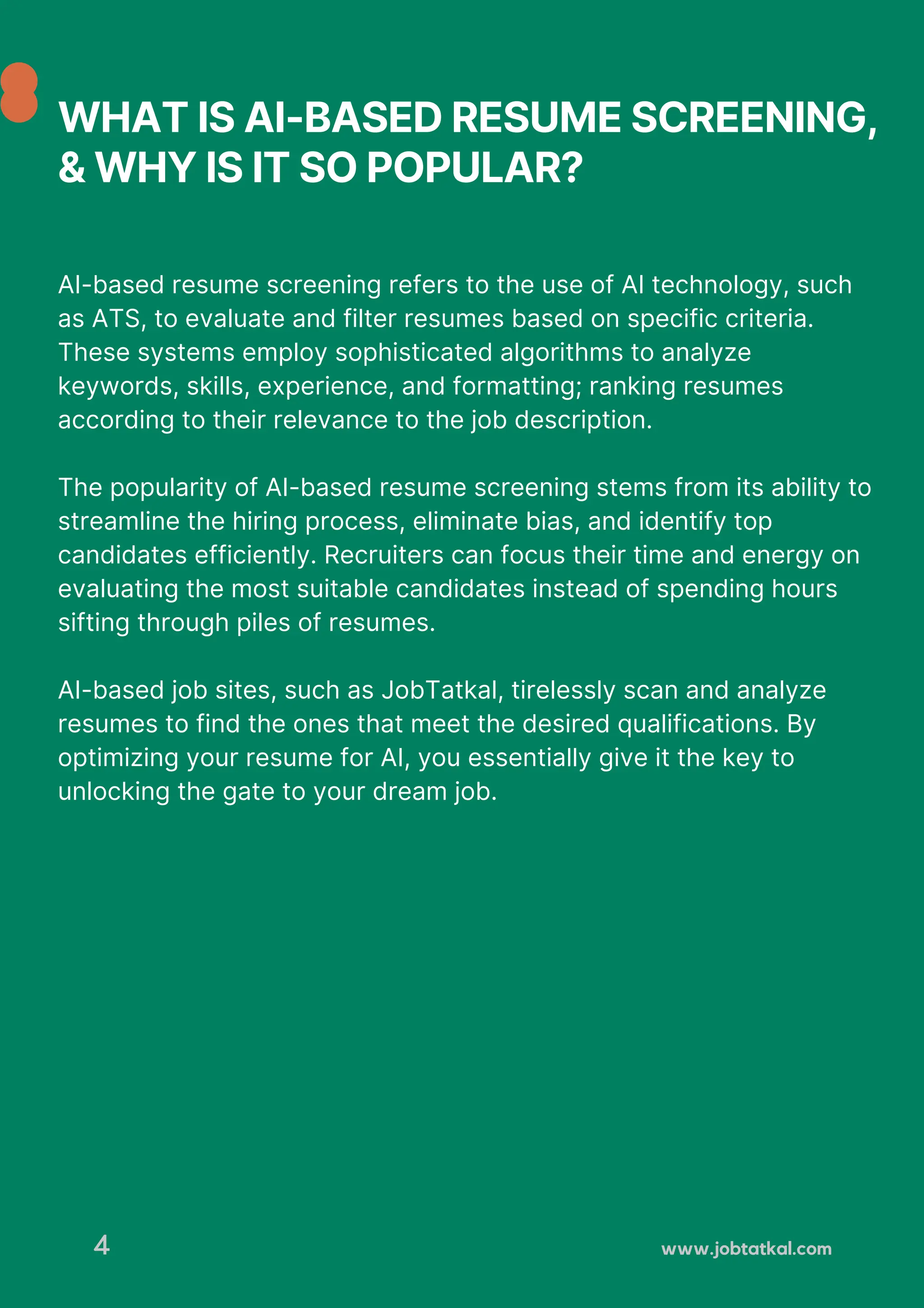 Resume hacks 5 tips to beat AI screening tools and get noticed | PDF ...