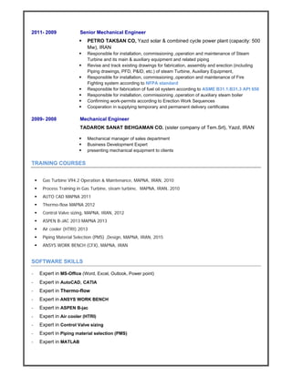 Resume hadi allahyari 2017 | PDF