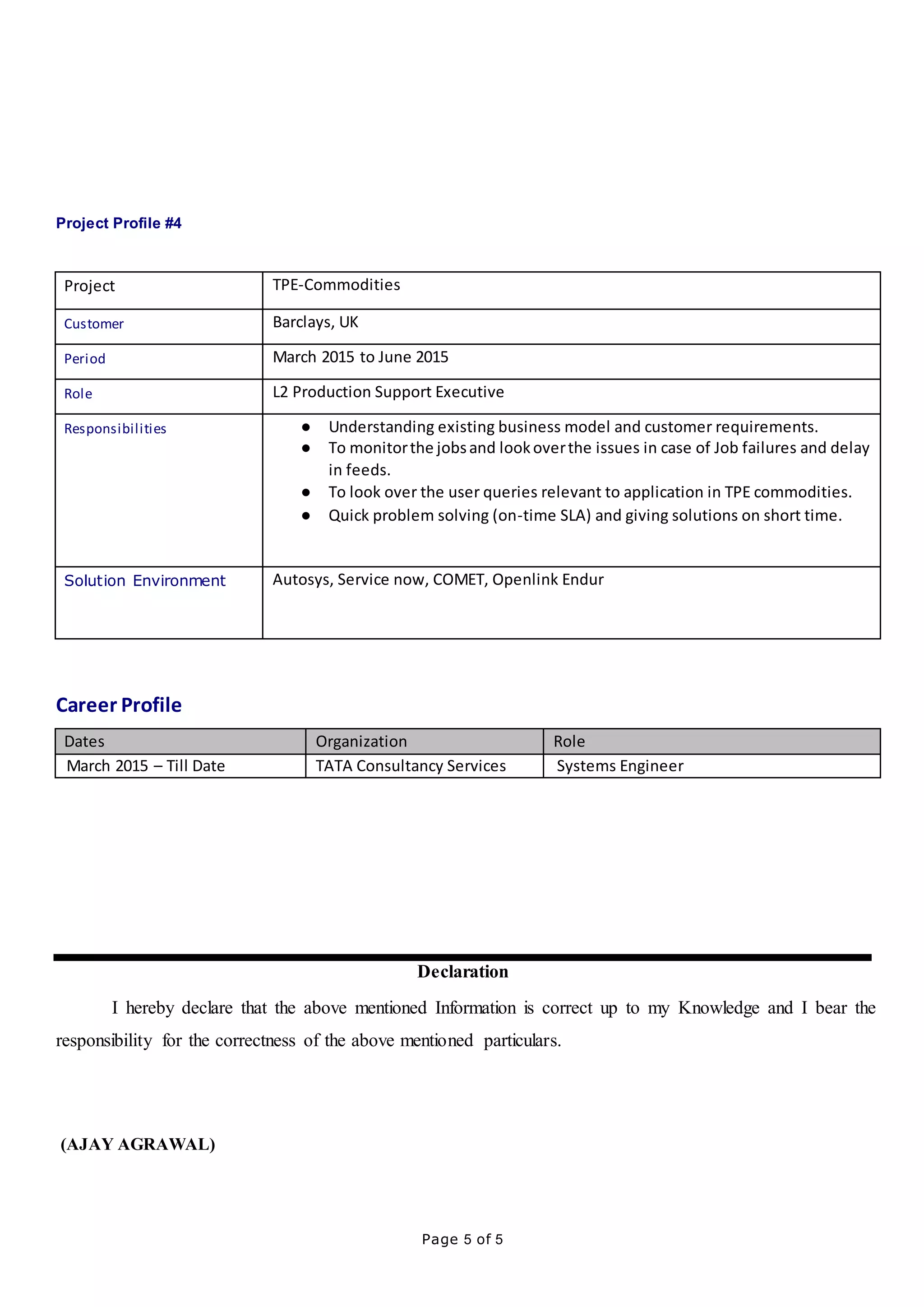 Resume ETL-Informatica developer | PDF