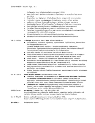 Resume Hindash J W R | DOC