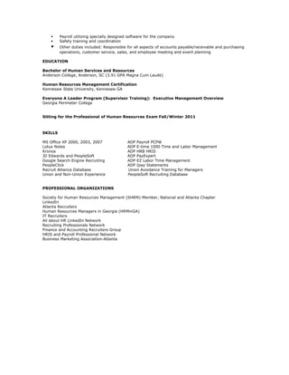 HR Generalist/Recruiter | DOC