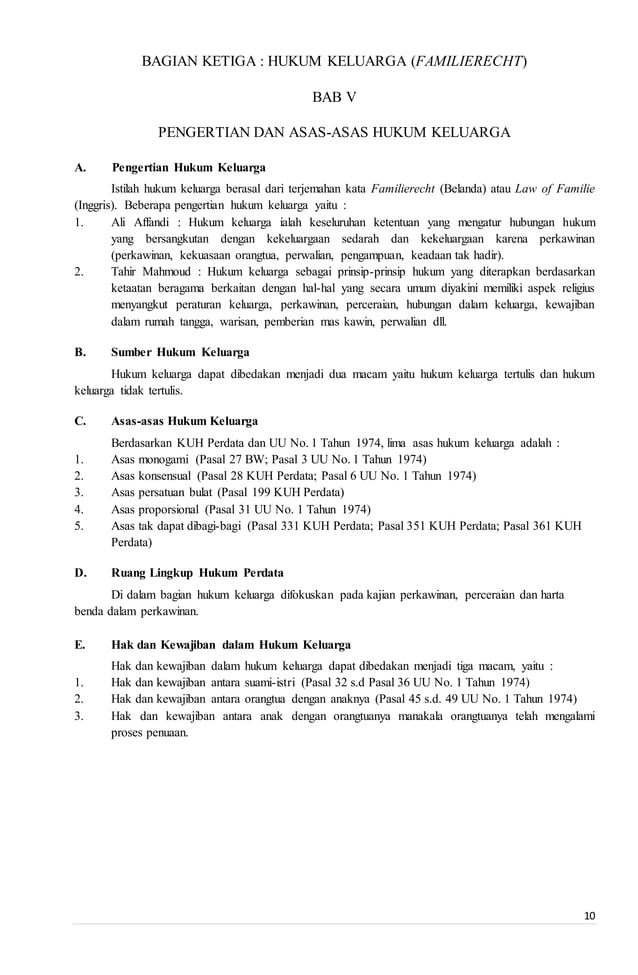 Resume Buku Hukum Perdata "PENGANTAR HUKUM PERDATA TERTULIS (BW) | DOCX