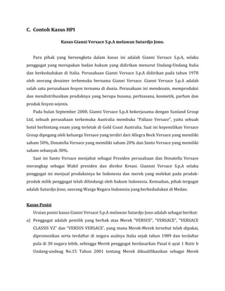 Resume Hukum Perdata Internasional | DOCX