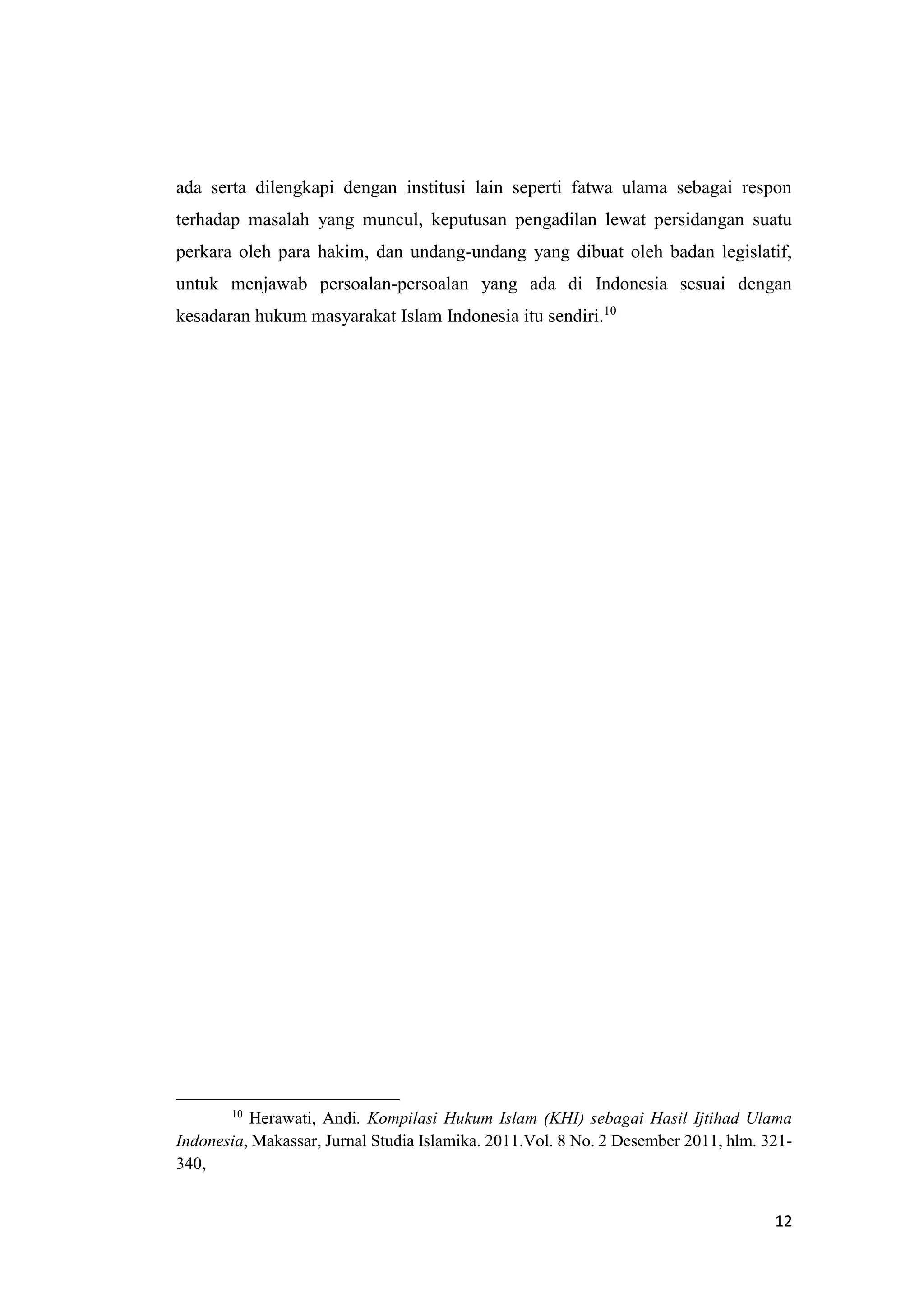 Iddah Ihdad dan Harta Bersama Wanita Karir | PDF