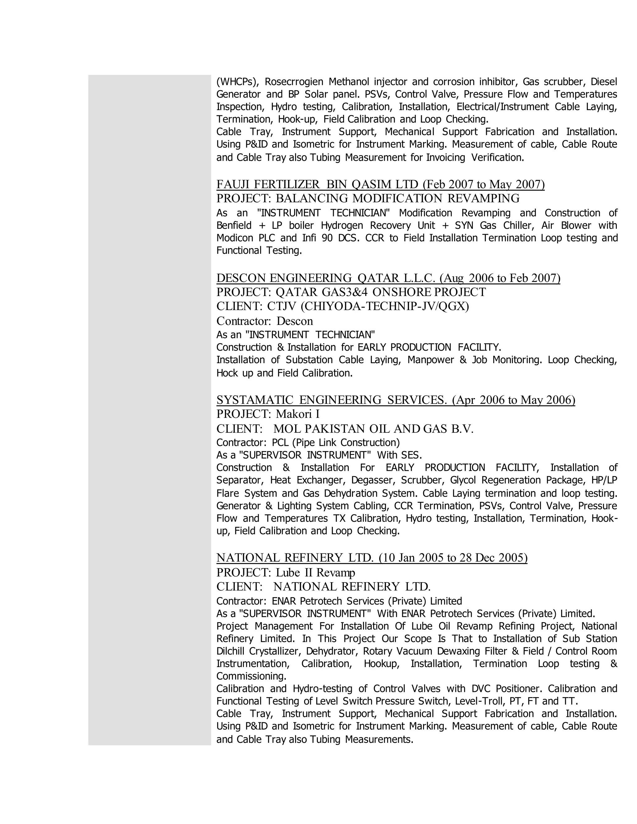 Resume iif 2020 | DOC