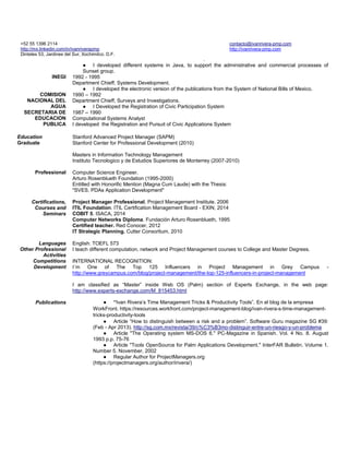 Resume ivan rivera_2017-v1.0-en | PDF