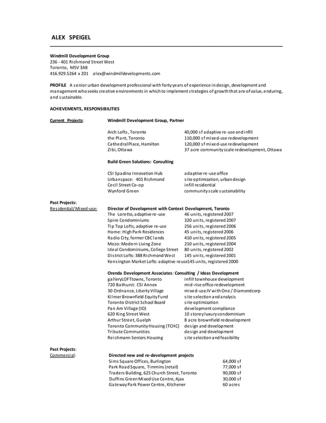Resume January 2017 | PDF