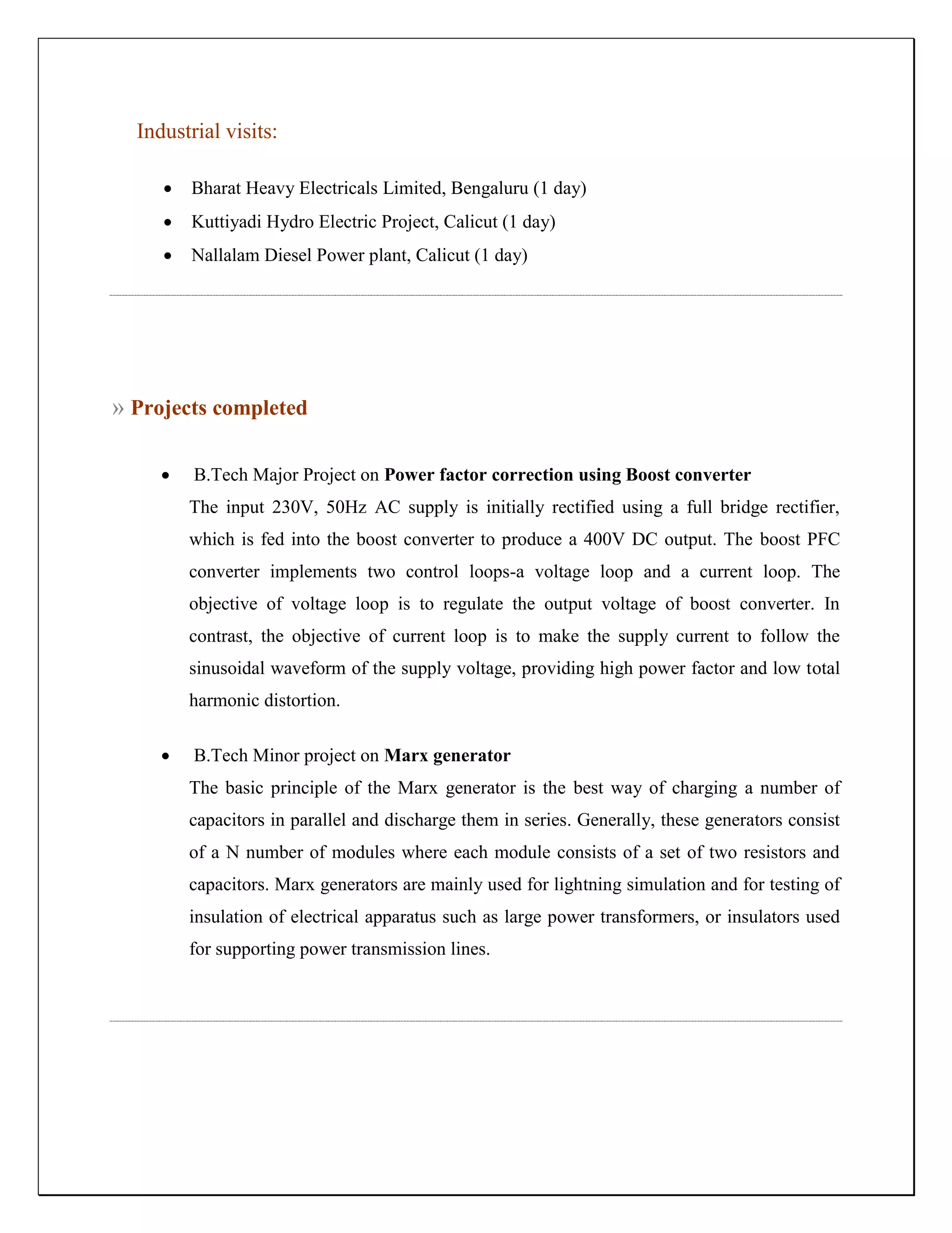 Resume jerin | PDF