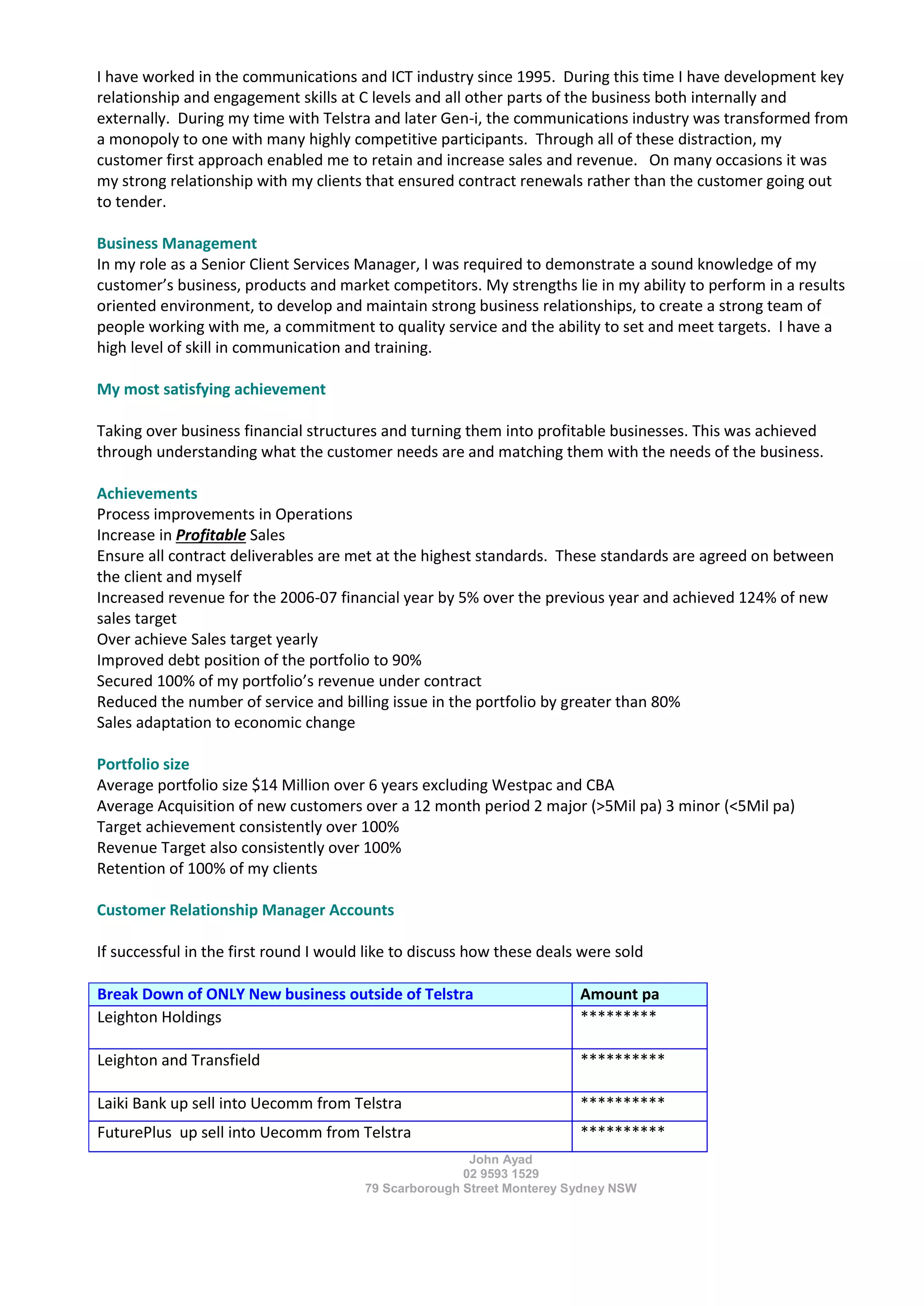 Resume john ayad 2015 | PDF