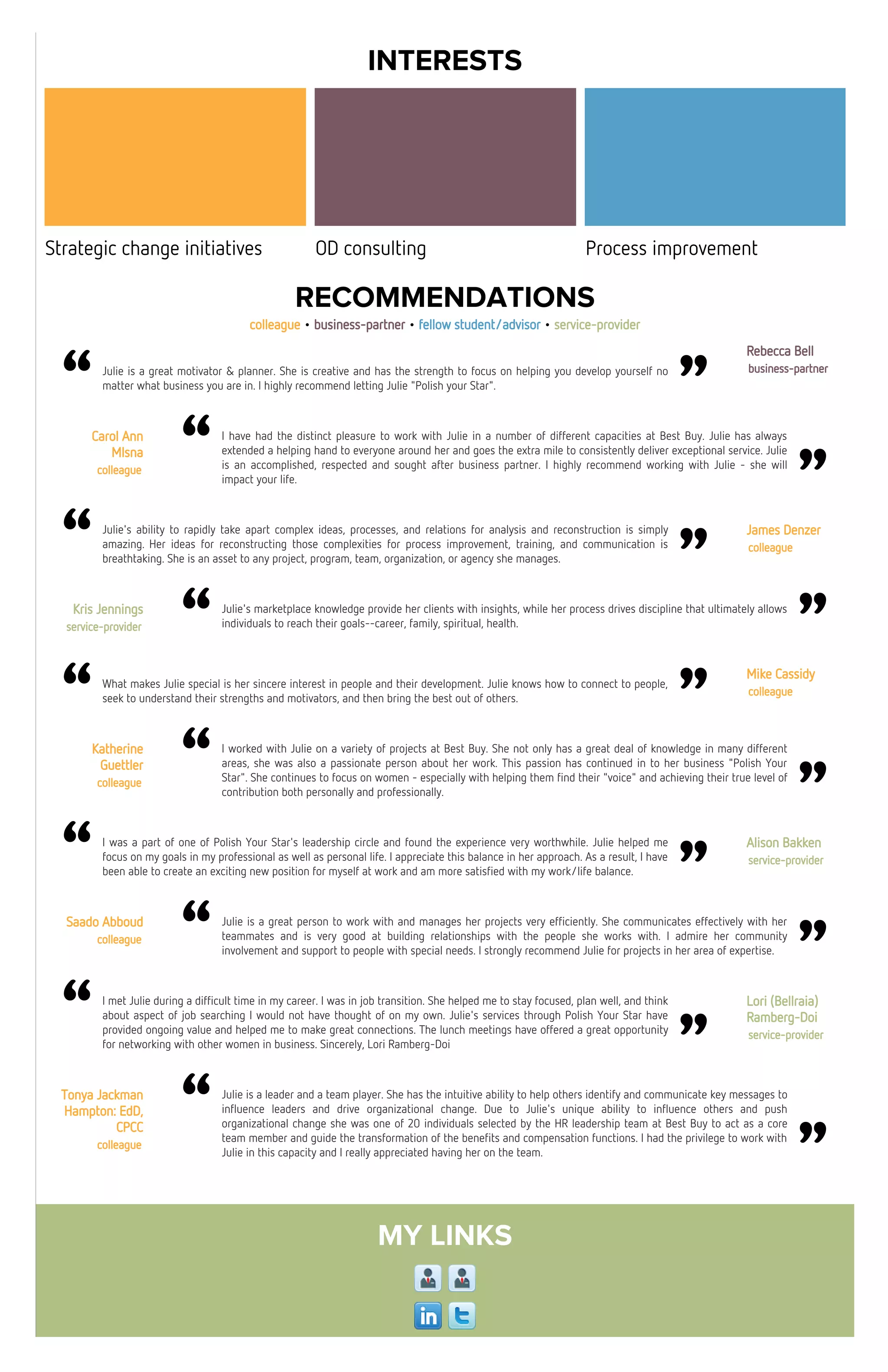 Resume julie rapack_new | PDF
