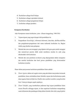 RESUME JURNAL hakikat kurikulum dalam pendidikan islam ..pdf