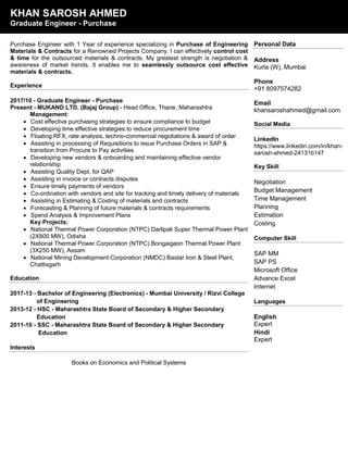 Resume | PDF | Civil Engineering Industry | Industries