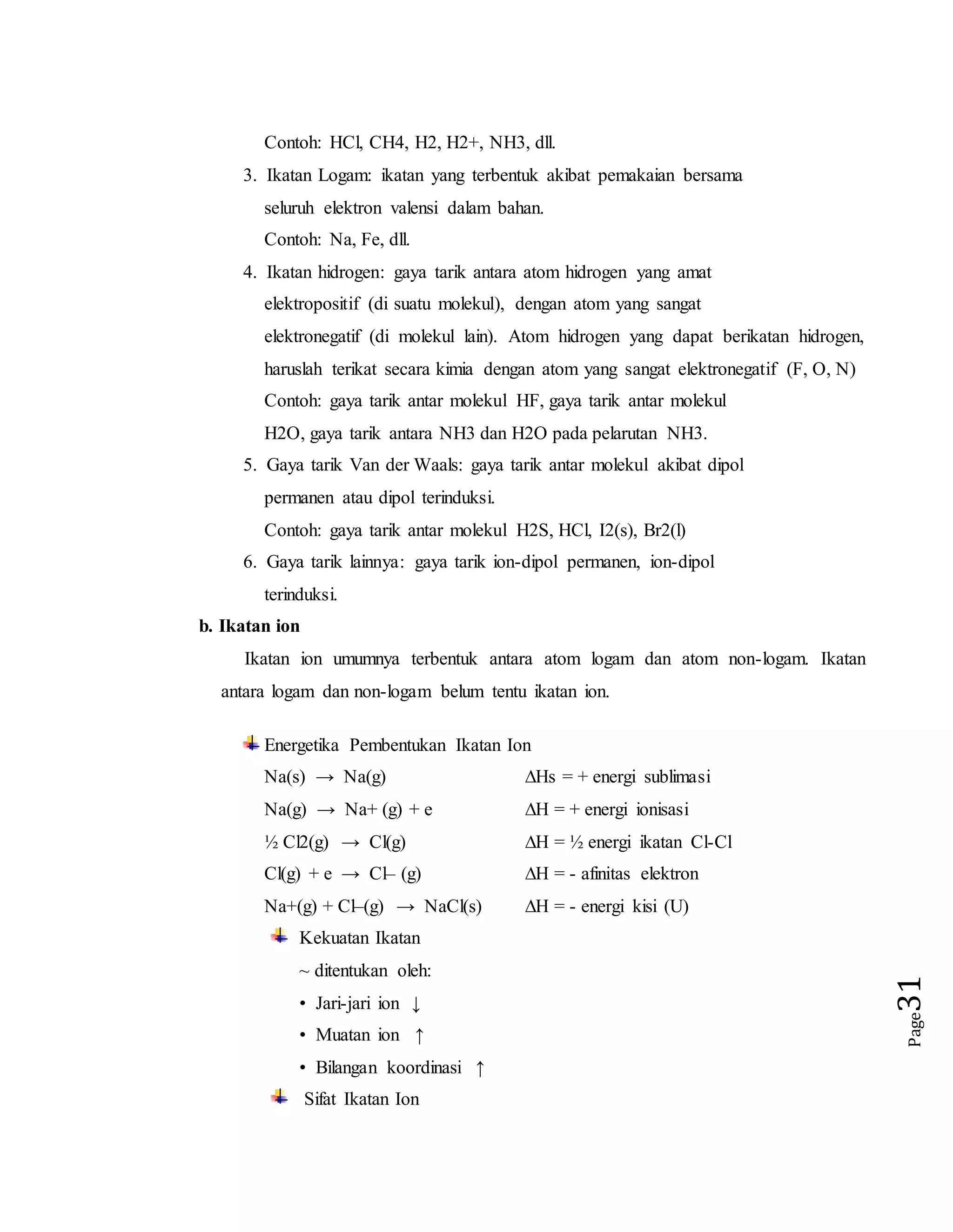 Resume kimia dasar | DOCX