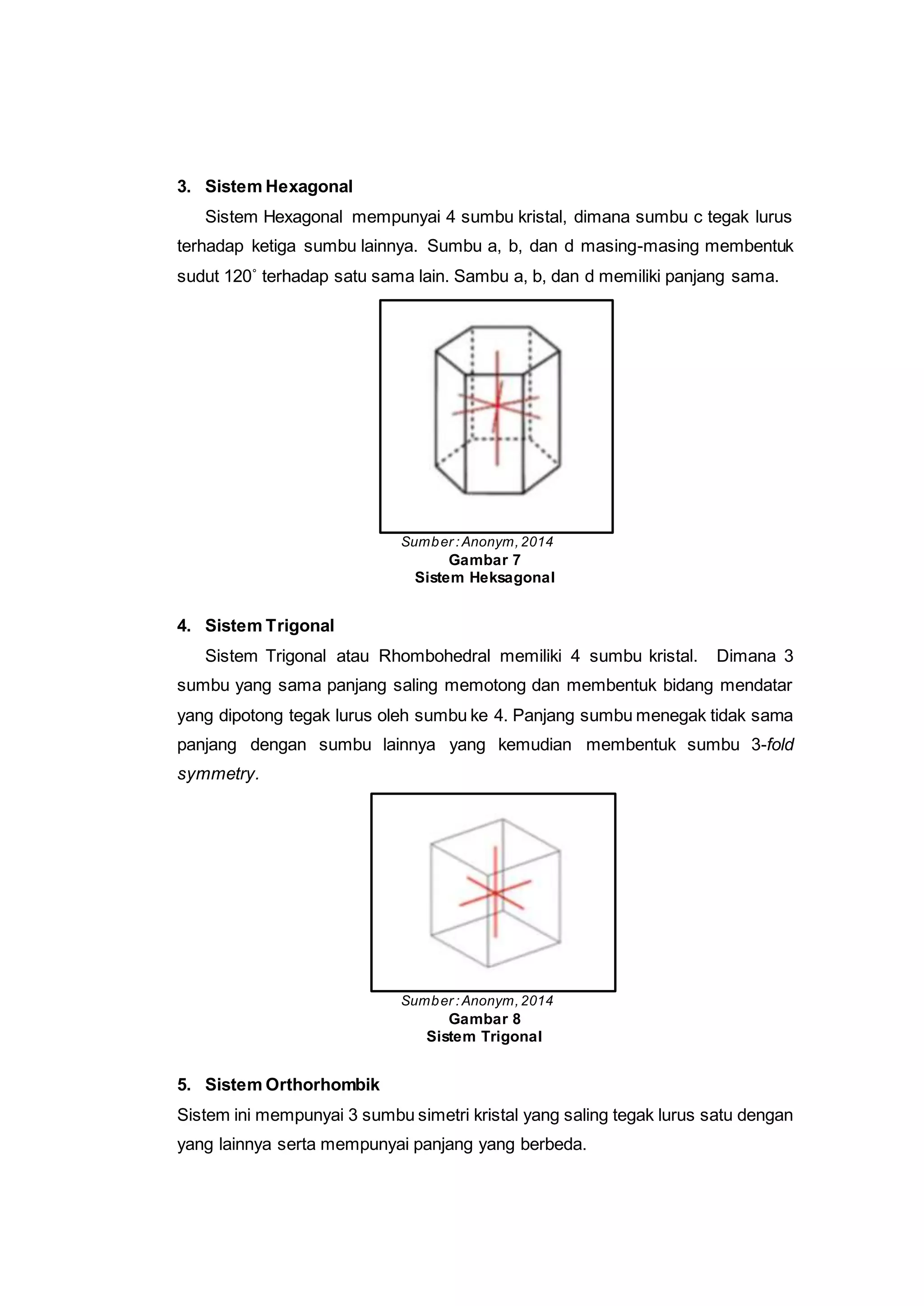 Resume Kristal dan Kristalografi I | DOCX