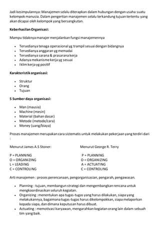 Resume manajemen | PDF