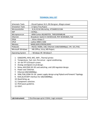 Resume manish kumar | DOCX | Computer Peripherals | Computing