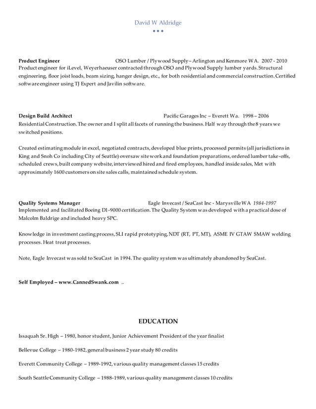 Resume | PDF
