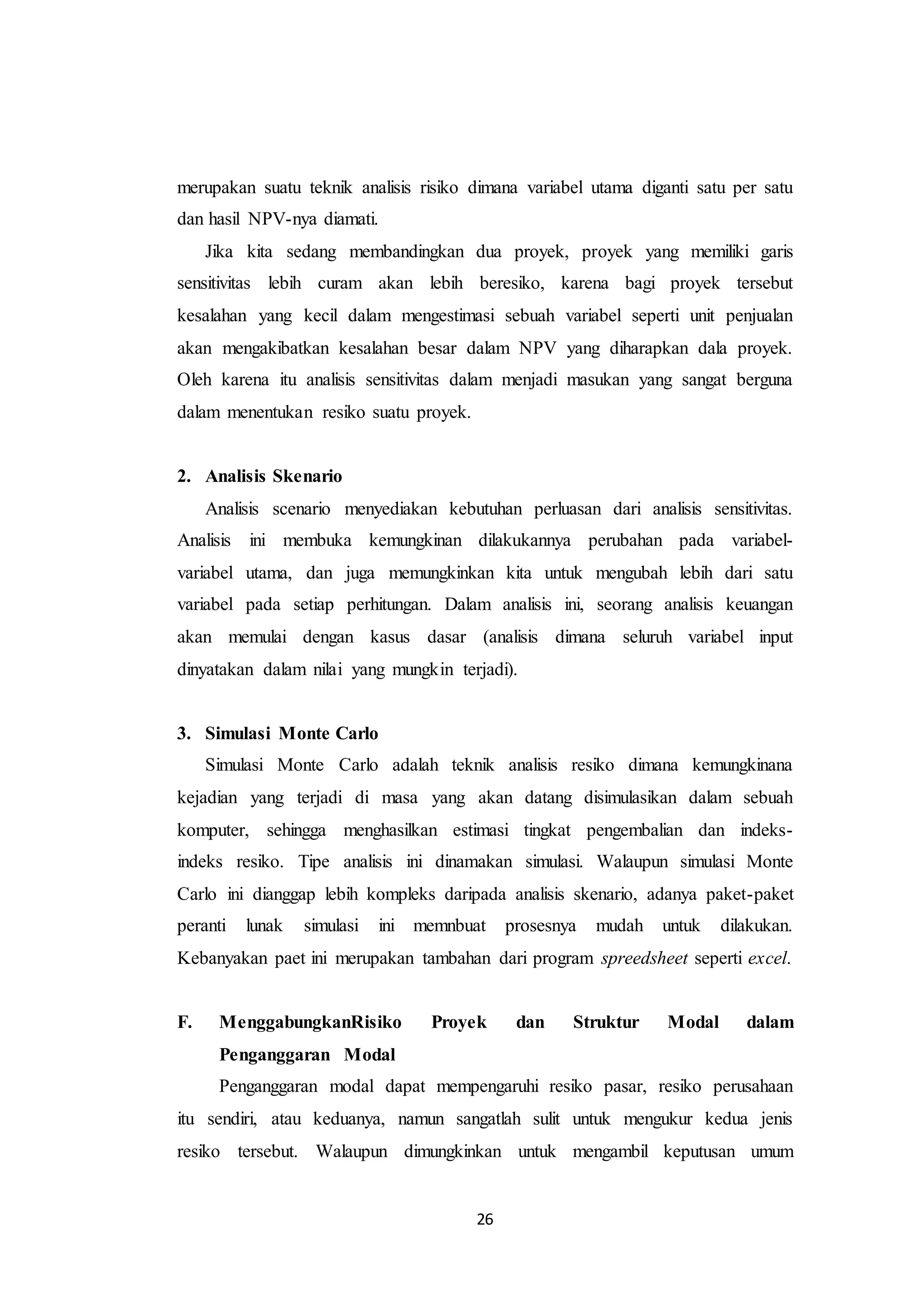 Materi Manajemen Keuangan II | DOCX