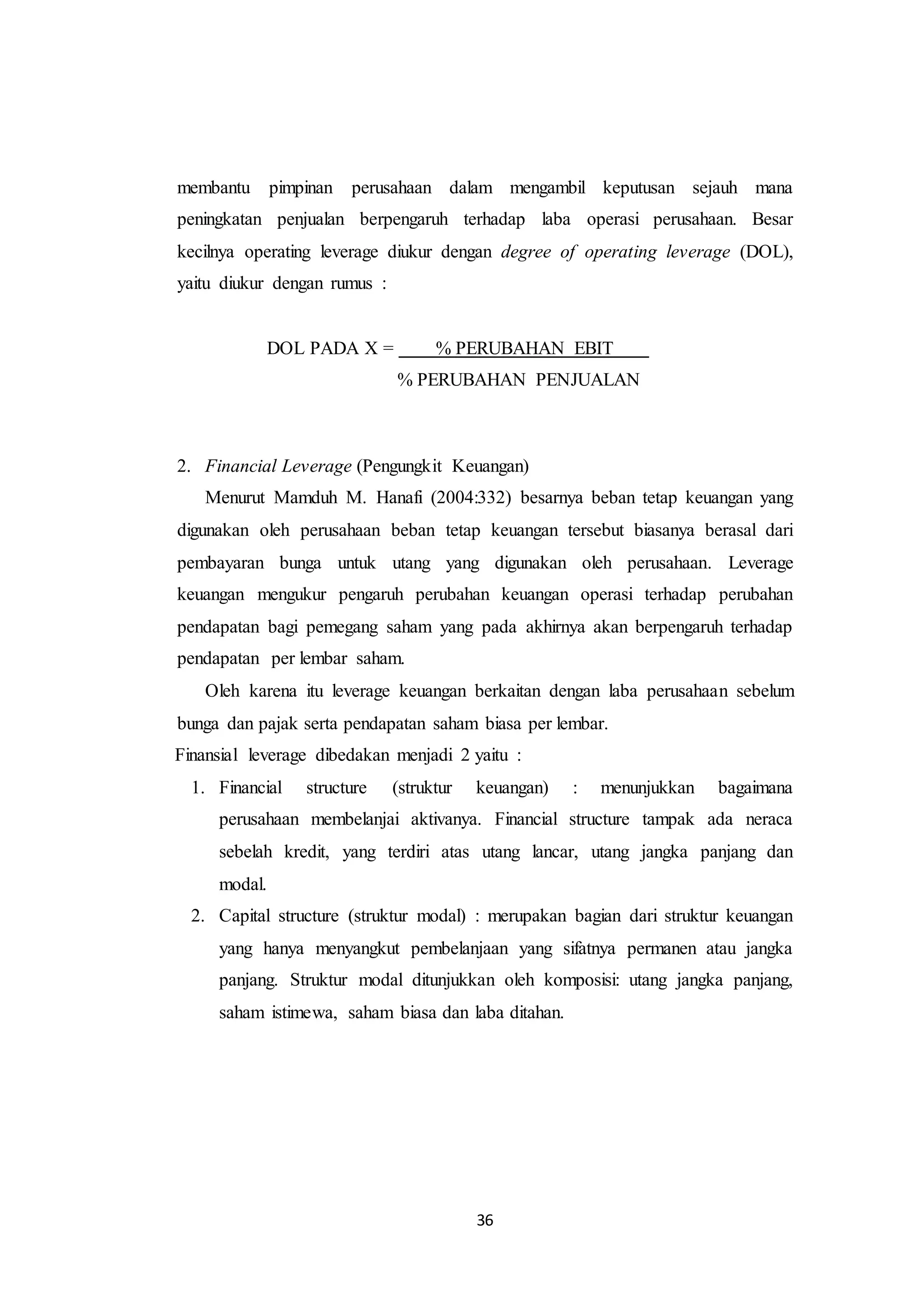 Materi Manajemen Keuangan II | DOCX