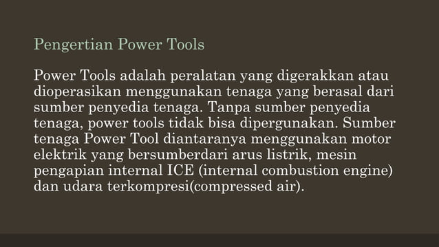 Resume Materi Power Tools Pemeliharaan Kendaraan Ringan.pptx