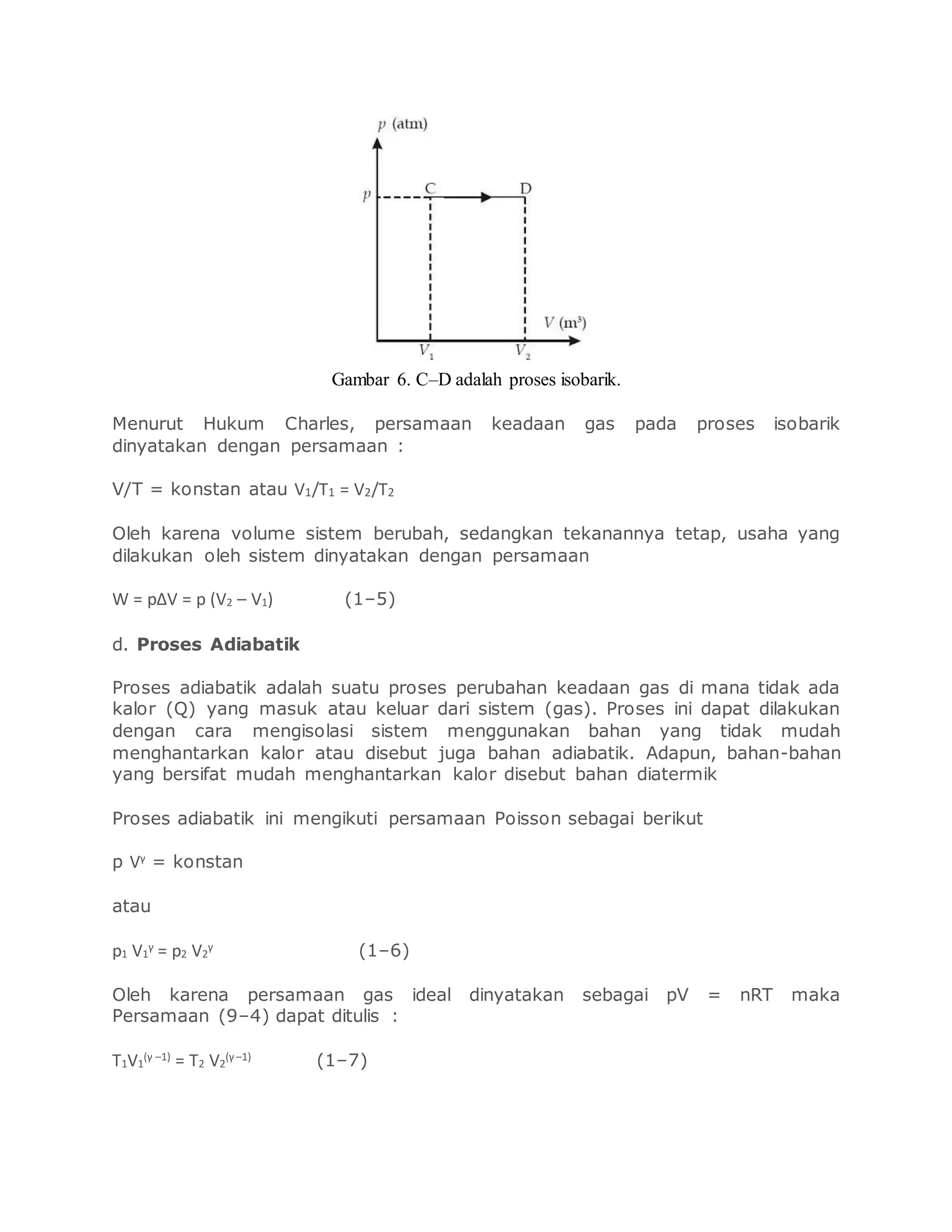 Resume materi termodinamika | DOCX