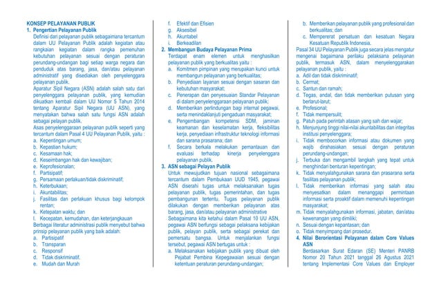 RESUME MATERI UJIAN MOOCK TAHUN 2024 P3K | DOCX